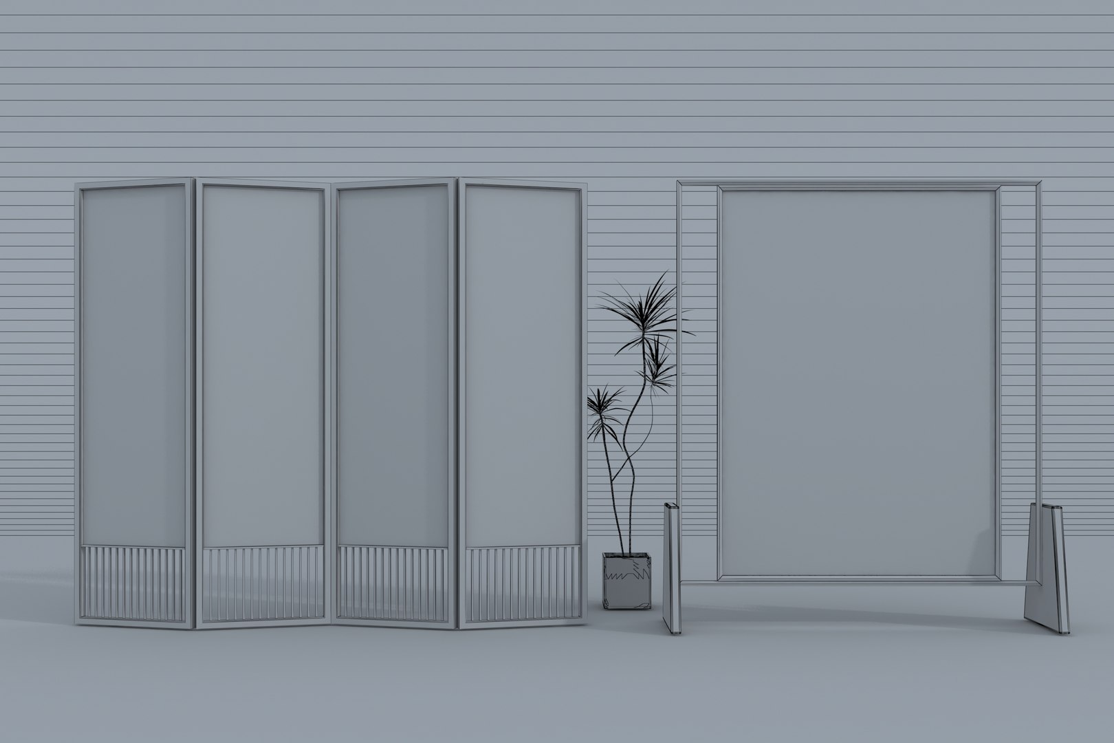 3D Chinese Screen Design - TurboSquid 2183510