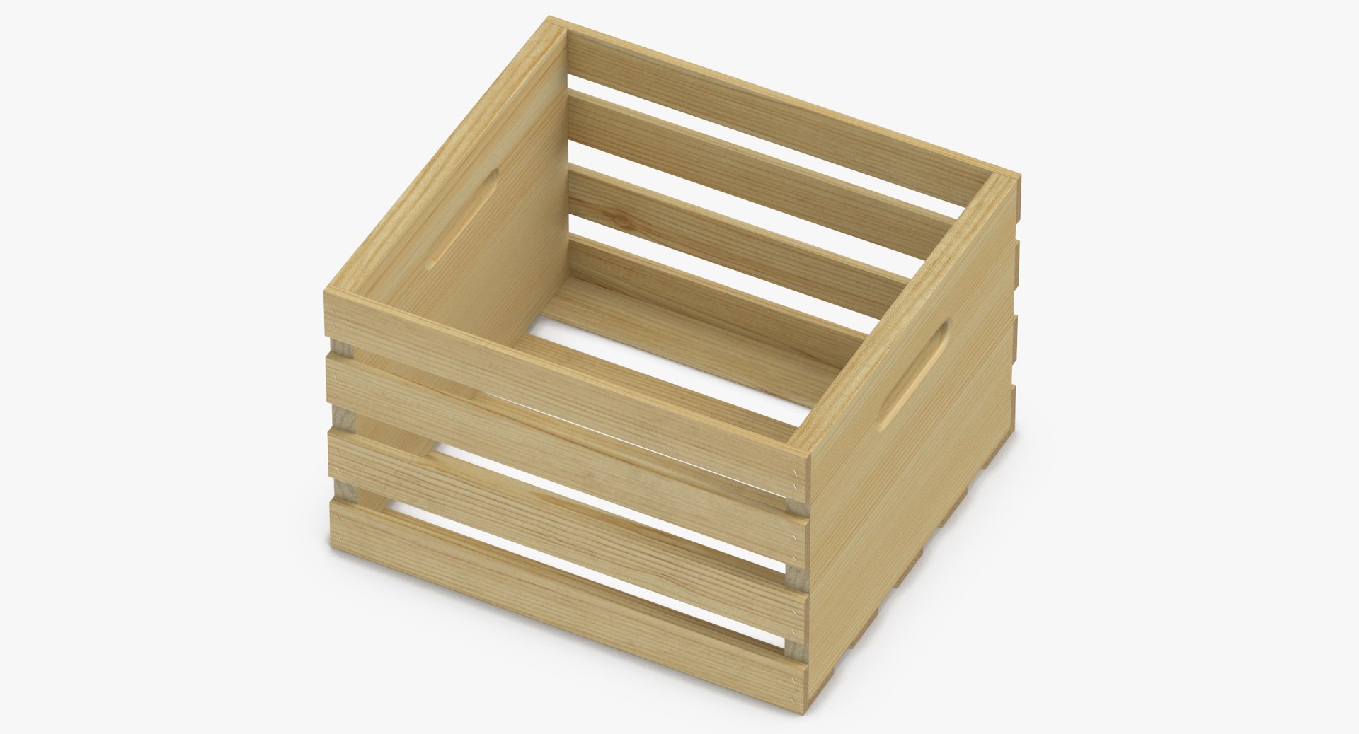 3D Wooden Crate 02 - TurboSquid 1394080