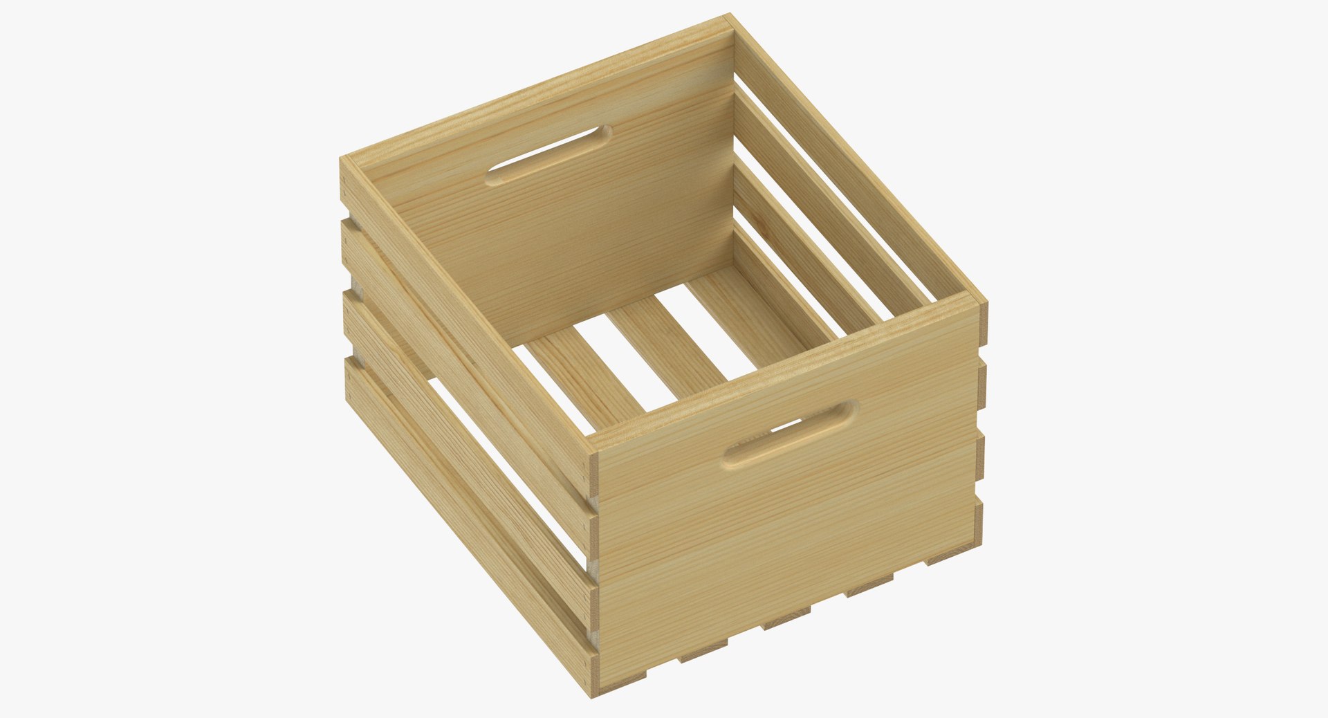 3D Wooden Crate 02 - TurboSquid 1394080