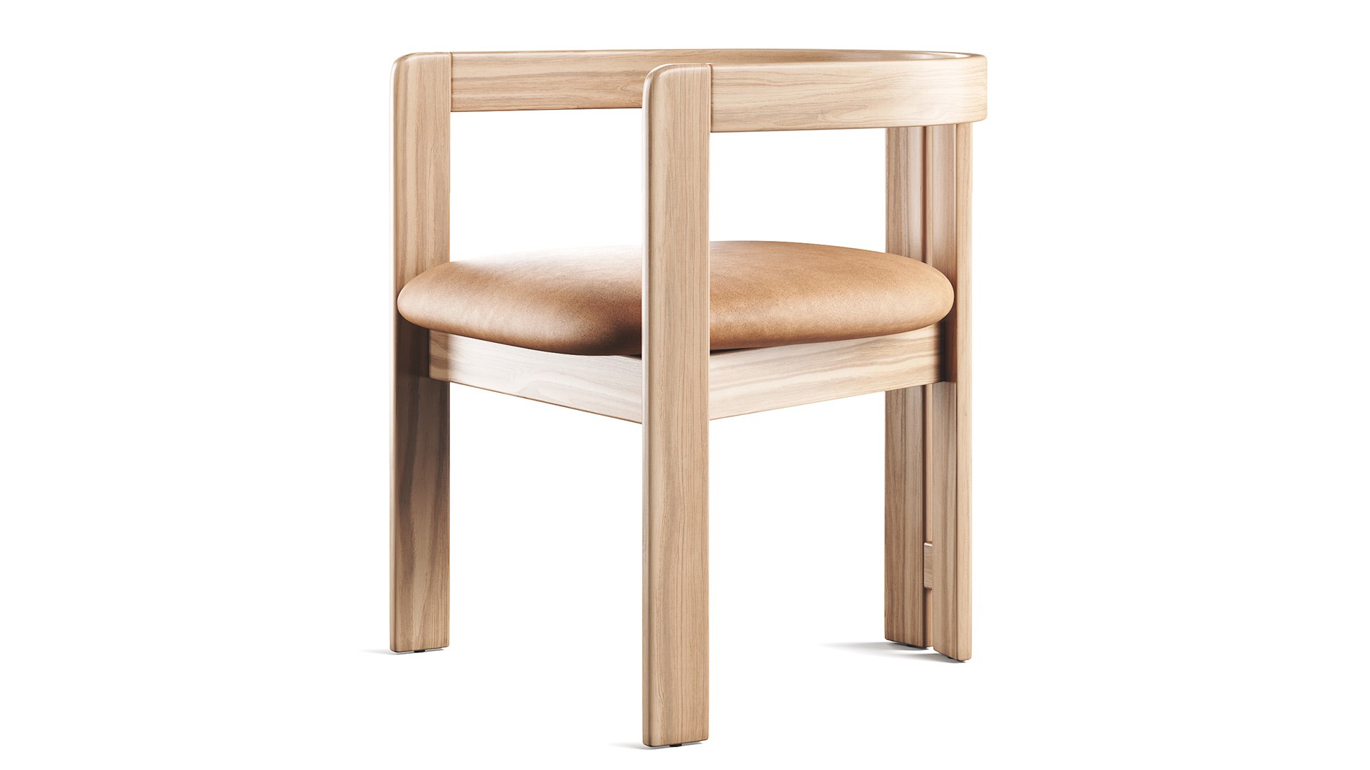 Tacchini Pigreco Dining Chair 3D Model - TurboSquid 2246800