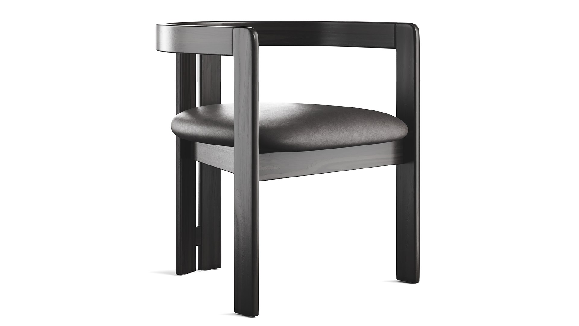 Tacchini Pigreco Dining Chair 3D Model - TurboSquid 2246800