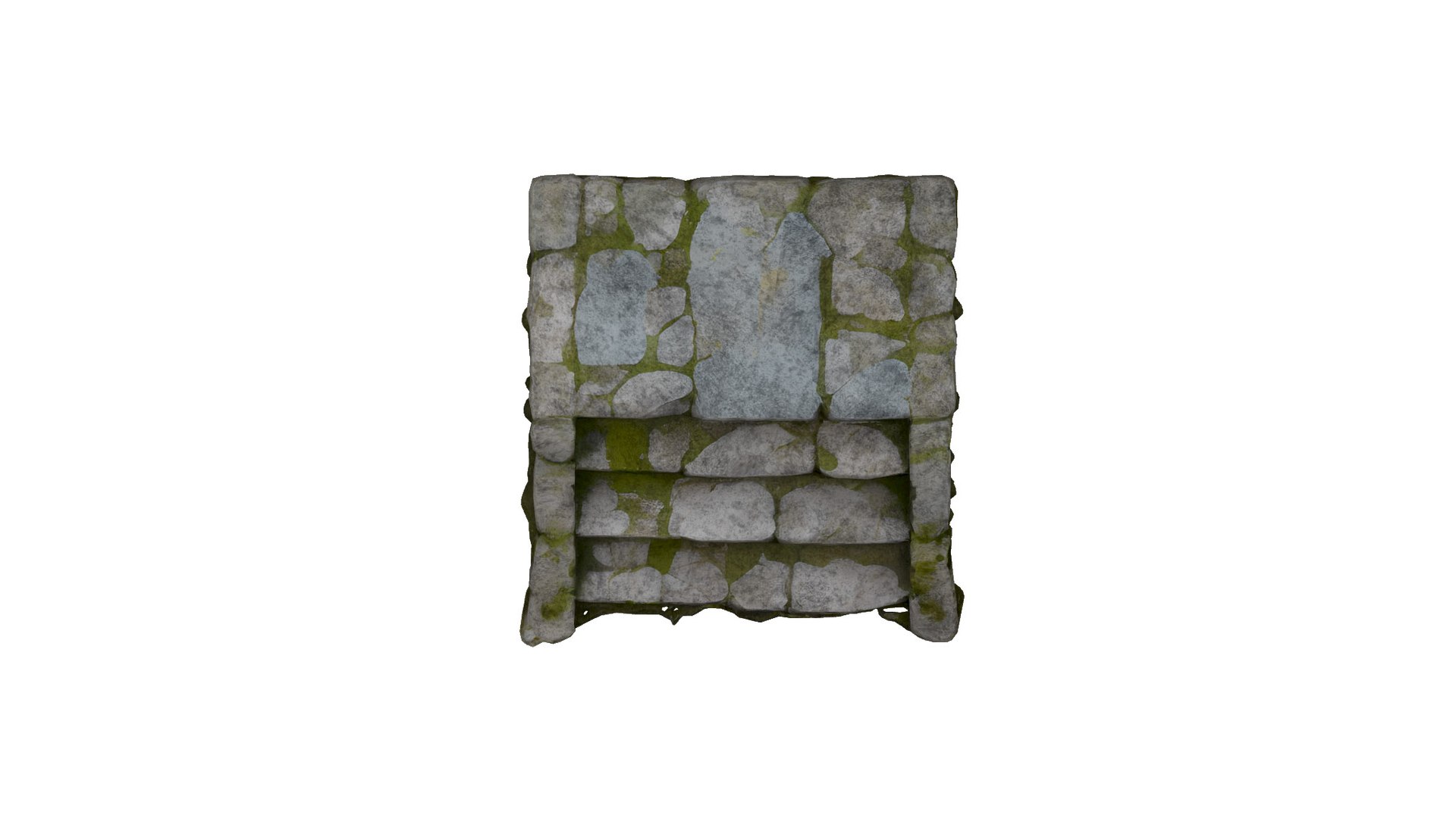 Stone Stairs 3D Model - TurboSquid 2405105