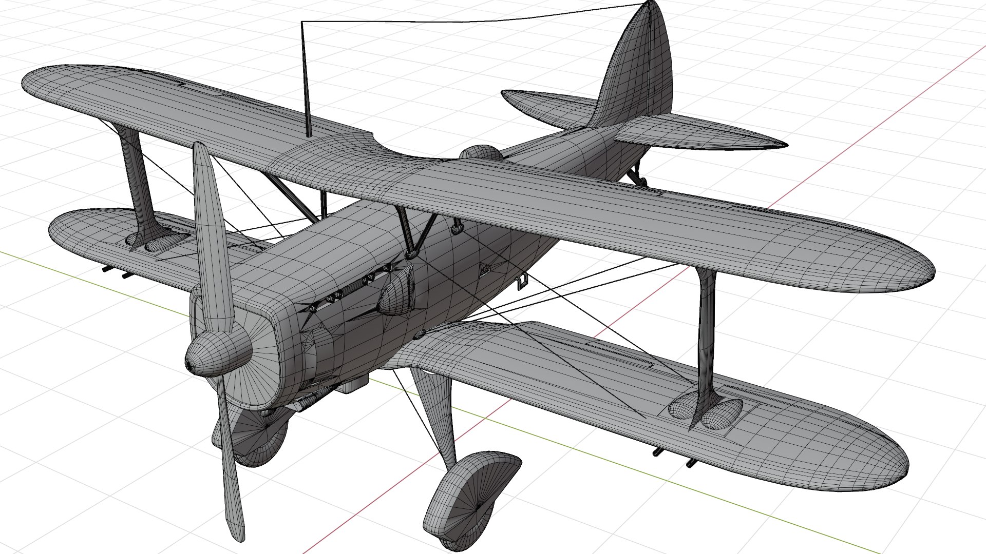 Bleriot-SPAD-S 3D Model - TurboSquid 1846050