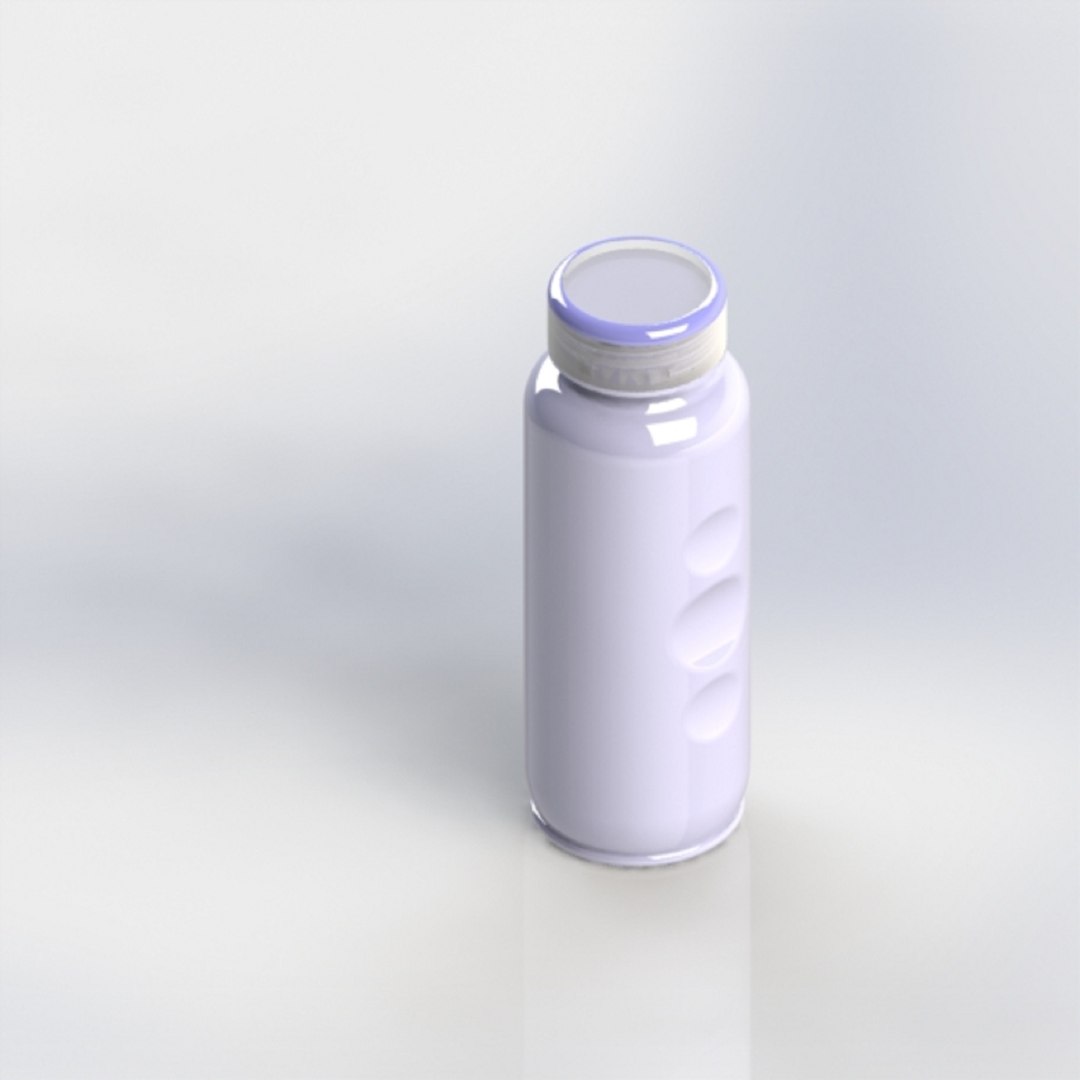 3D Bottle Model High-Quality CAD 3D Printable Design Model - TurboSquid ...