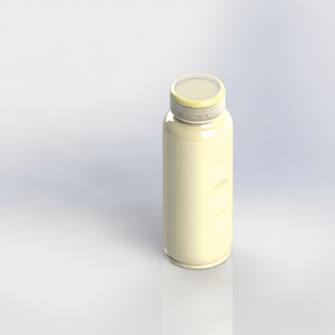 3D Bottle Model High-Quality CAD 3D Printable Design Model - TurboSquid ...