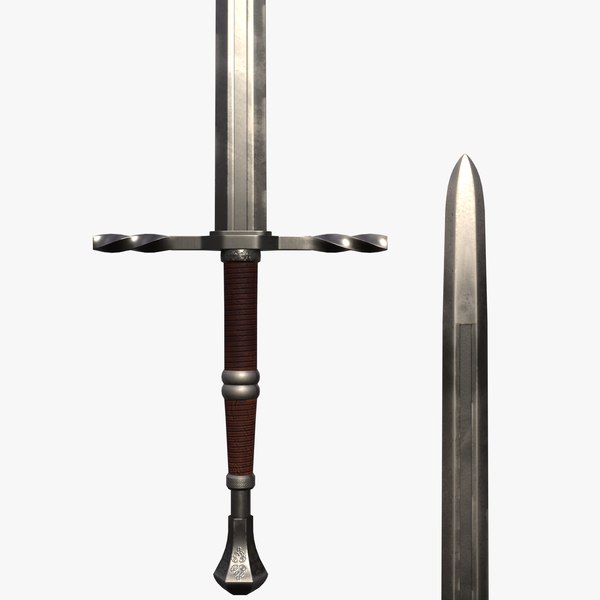 Medieval Longsword 3D model - TurboSquid 1876374