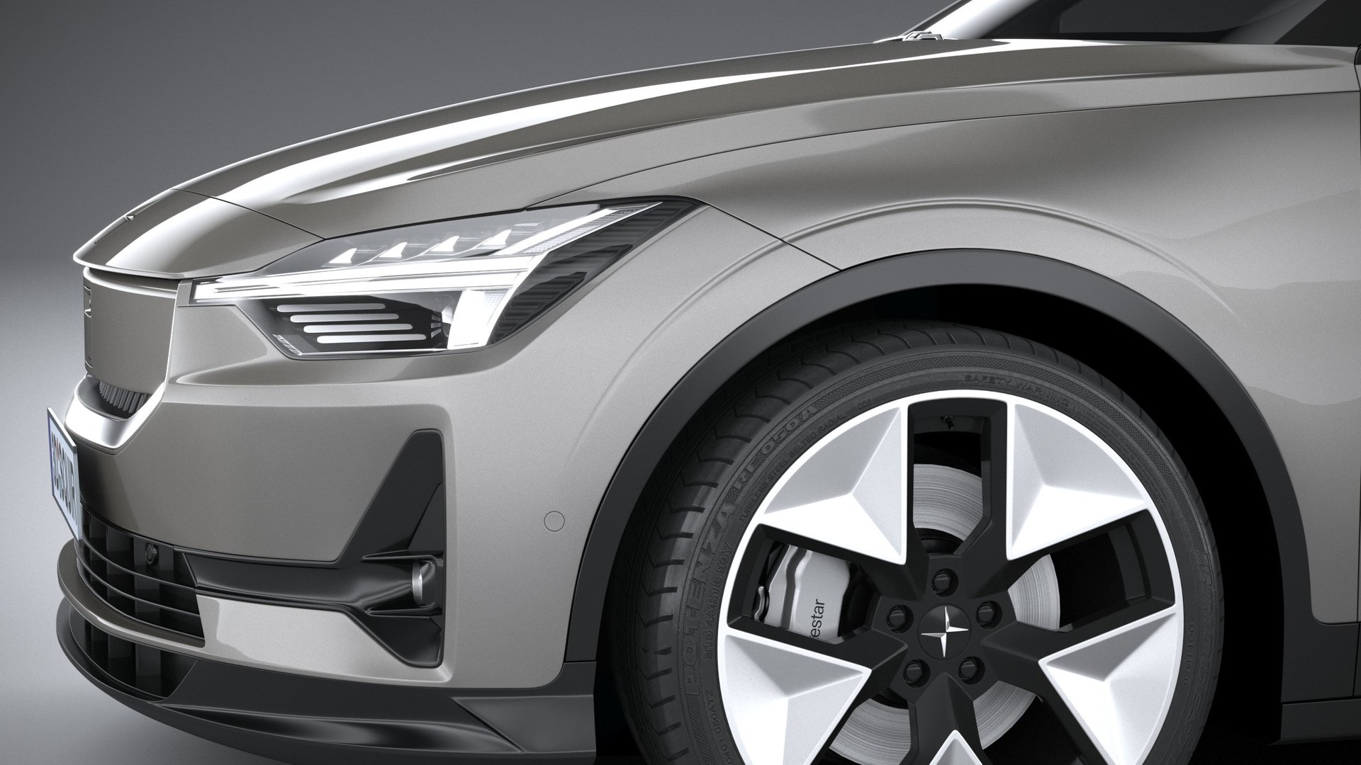 3D Model Polestar 2 2024 - TurboSquid 2022403