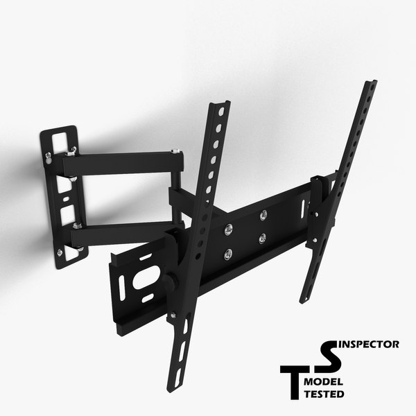 3d model tv wall mount
