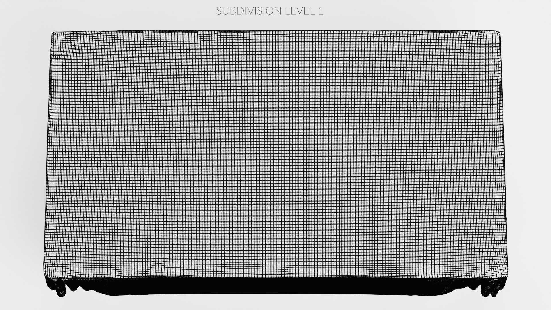 Tablecloth With Table Rectangular 3D Model - TurboSquid 1953631