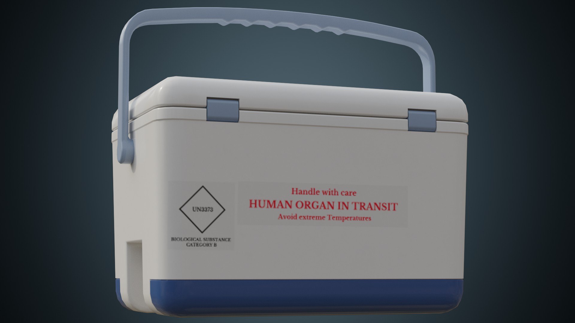 3D Organ Transplant Cooler 1A Model - TurboSquid 2082323
