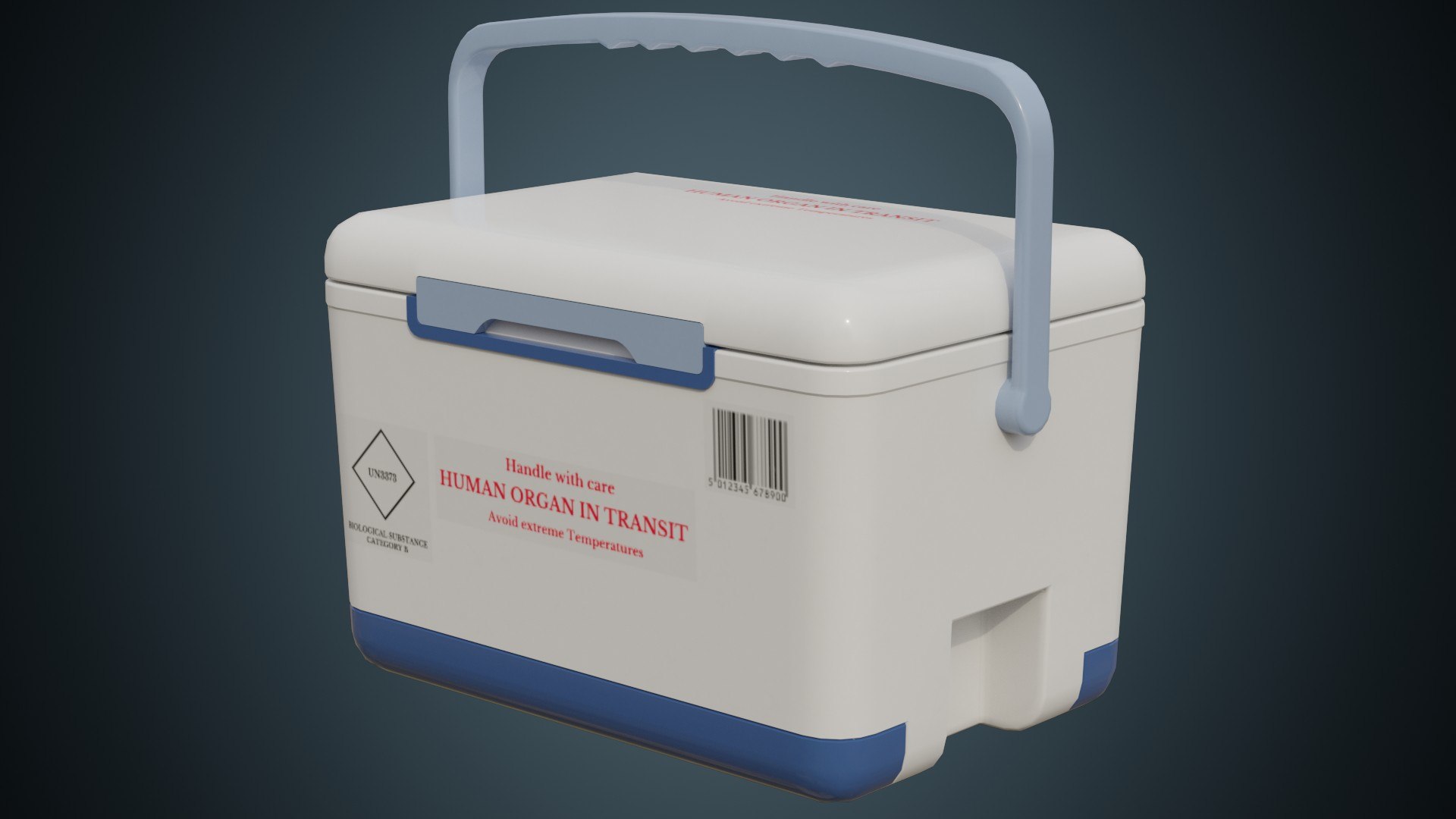 3D Organ Transplant Cooler 1A Model - TurboSquid 2082323