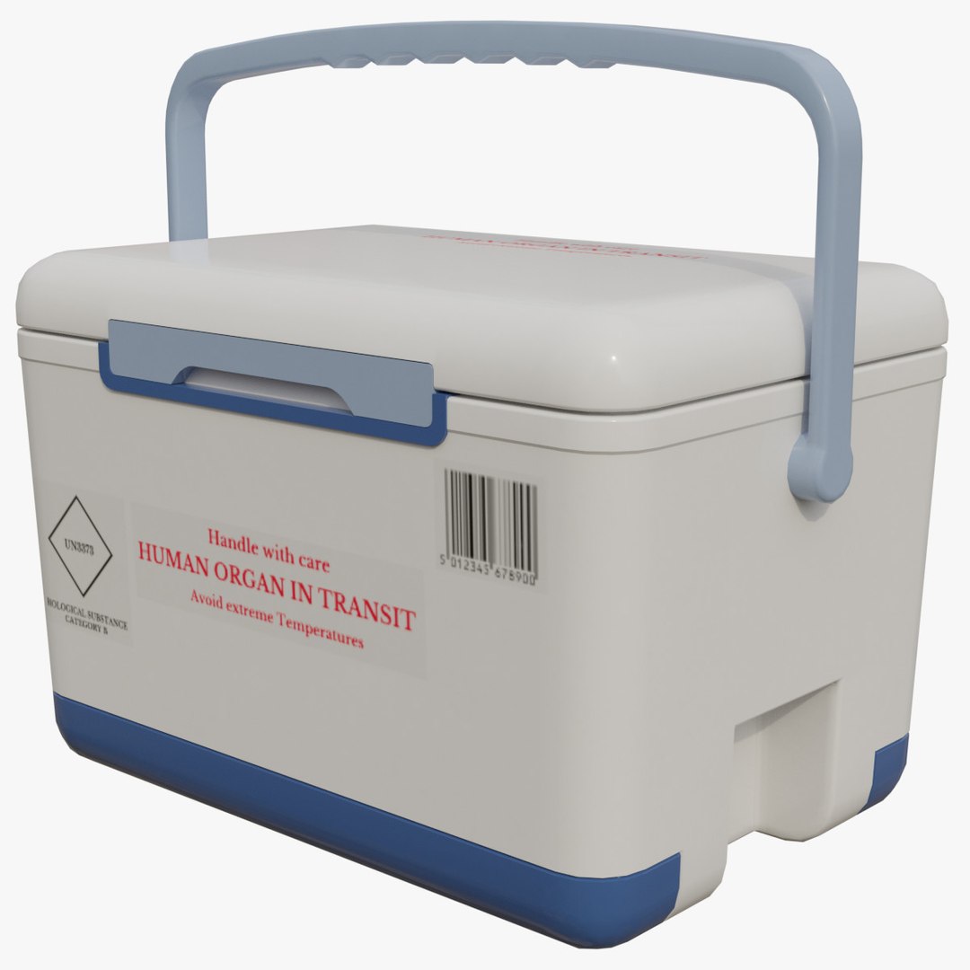 3D Organ Transplant Cooler 1A model - TurboSquid 2082323