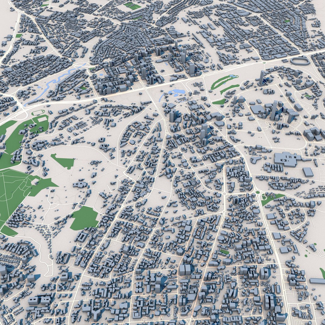 3D Nairobi City Kenya - TurboSquid 2371810