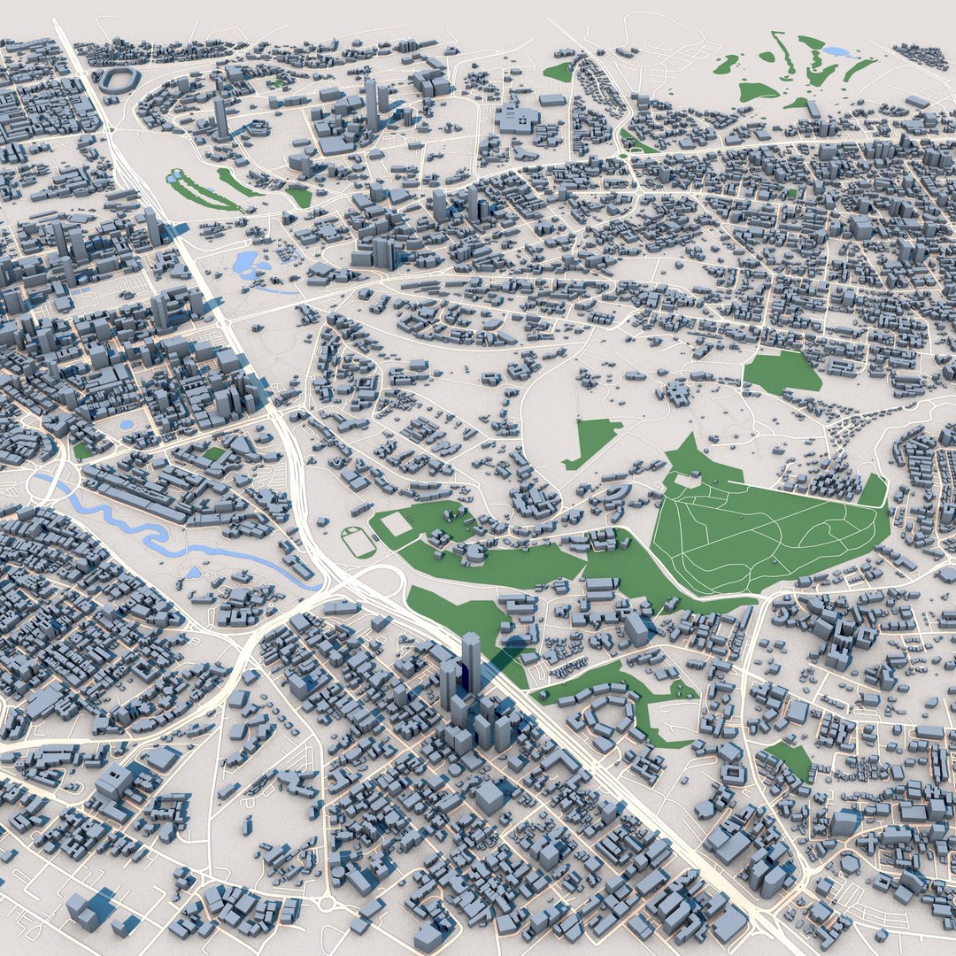 3D Nairobi City Kenya - TurboSquid 2371810