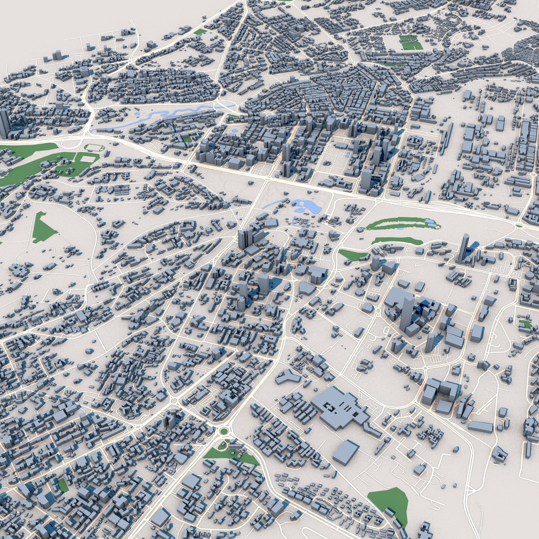 3D Nairobi City Kenya - TurboSquid 2371810