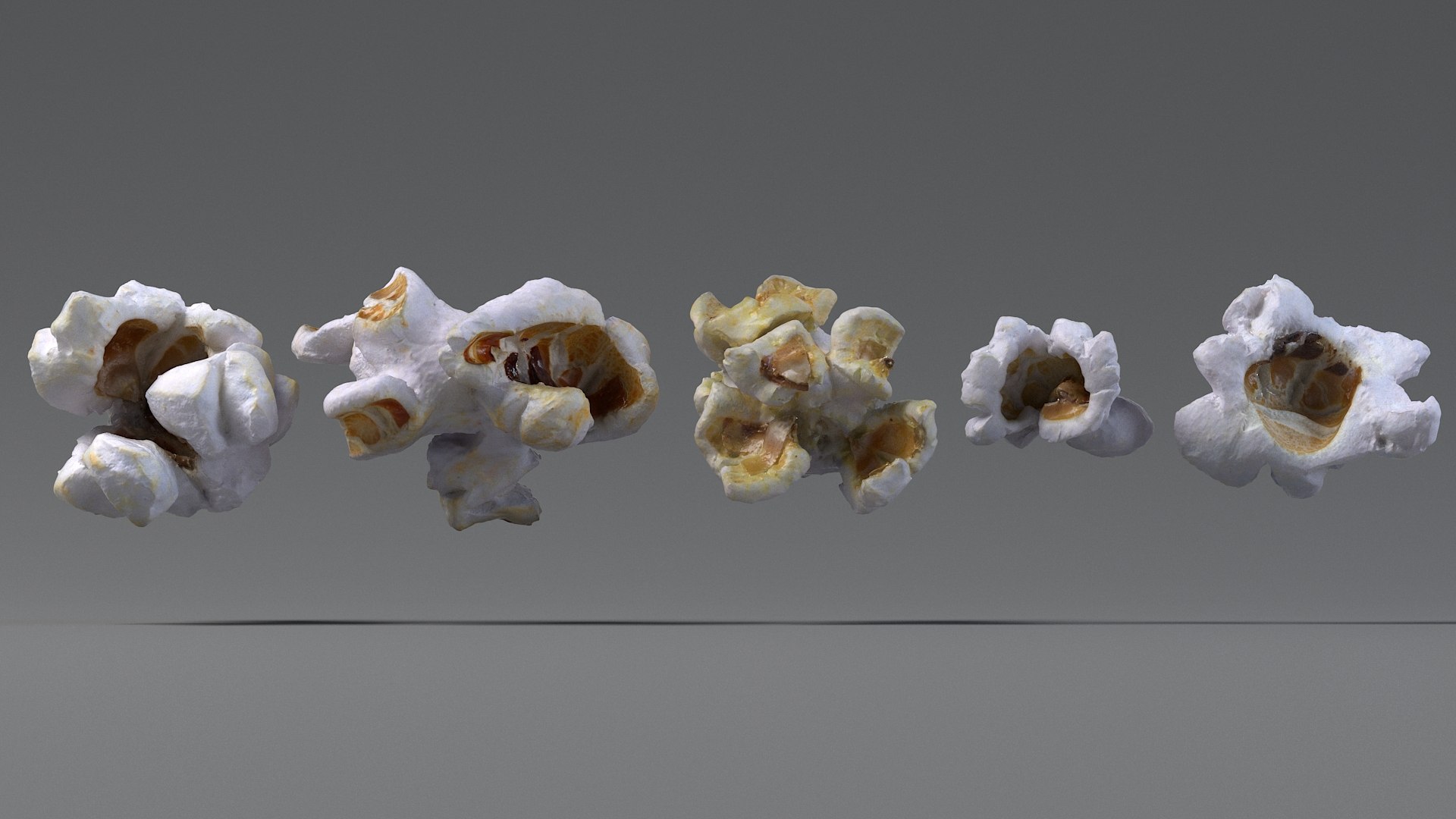 Realistic Popcorn Collection model - TurboSquid 1830917
