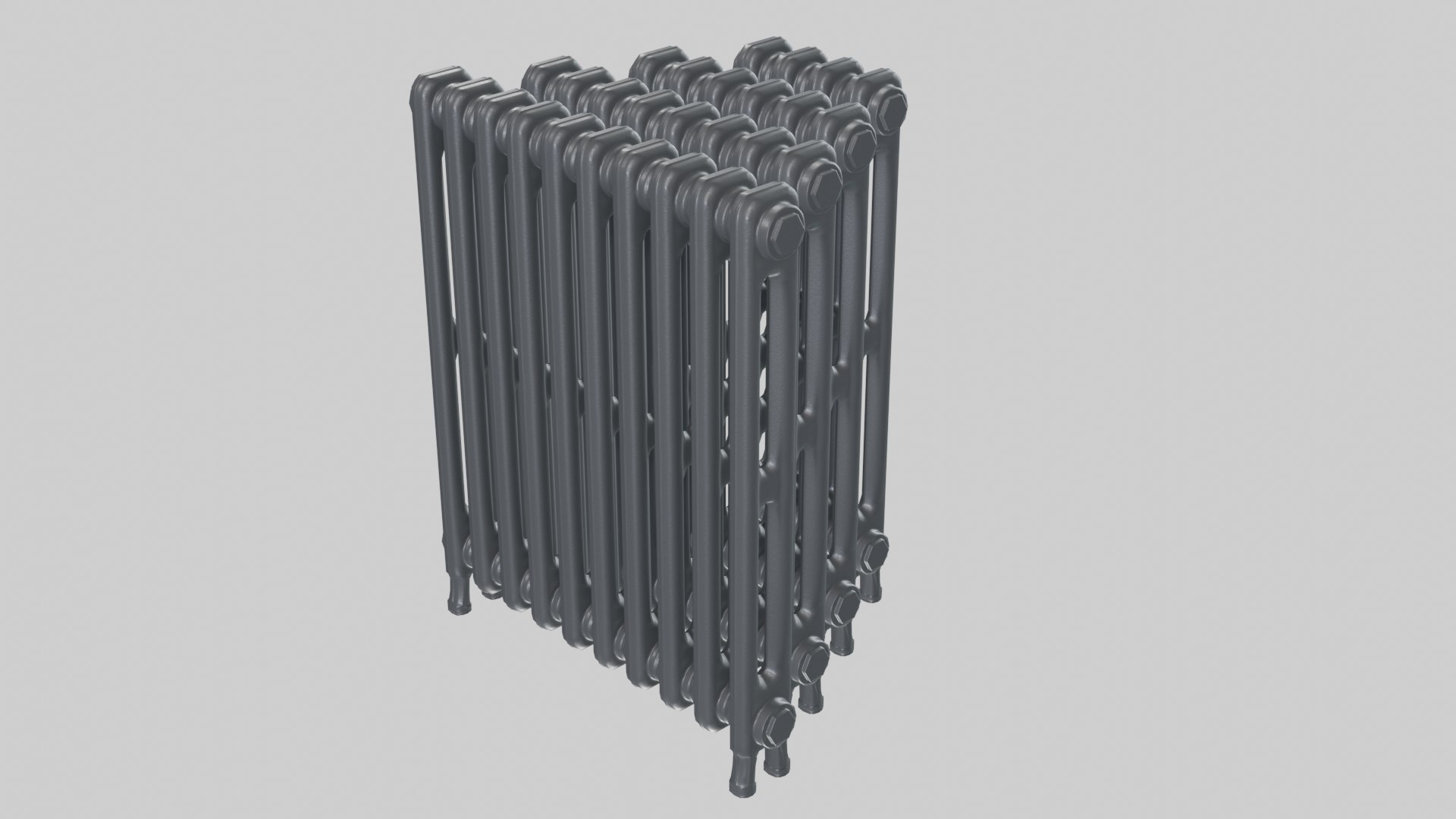 Classic Cast Iron Radiator 2C Collection 3D Model - TurboSquid 2357407