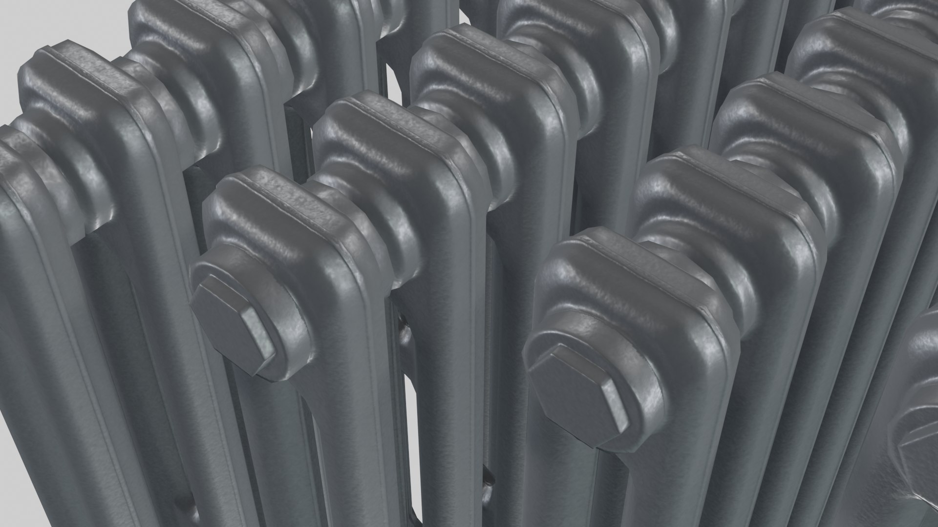 Classic Cast Iron Radiator 2C Collection 3D Model - TurboSquid 2357407