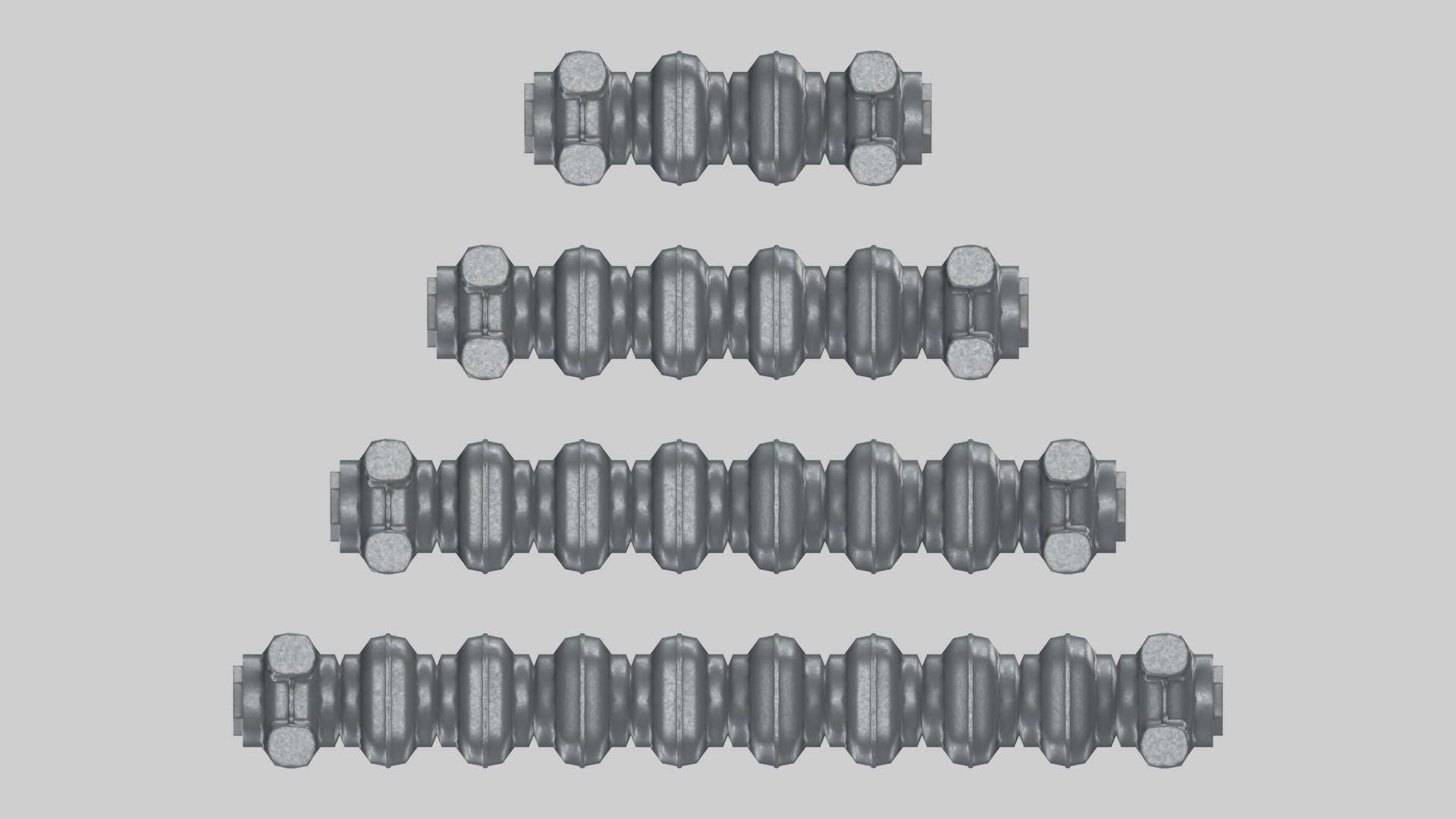 Classic Cast Iron Radiator 2C Collection 3D Model - TurboSquid 2357407