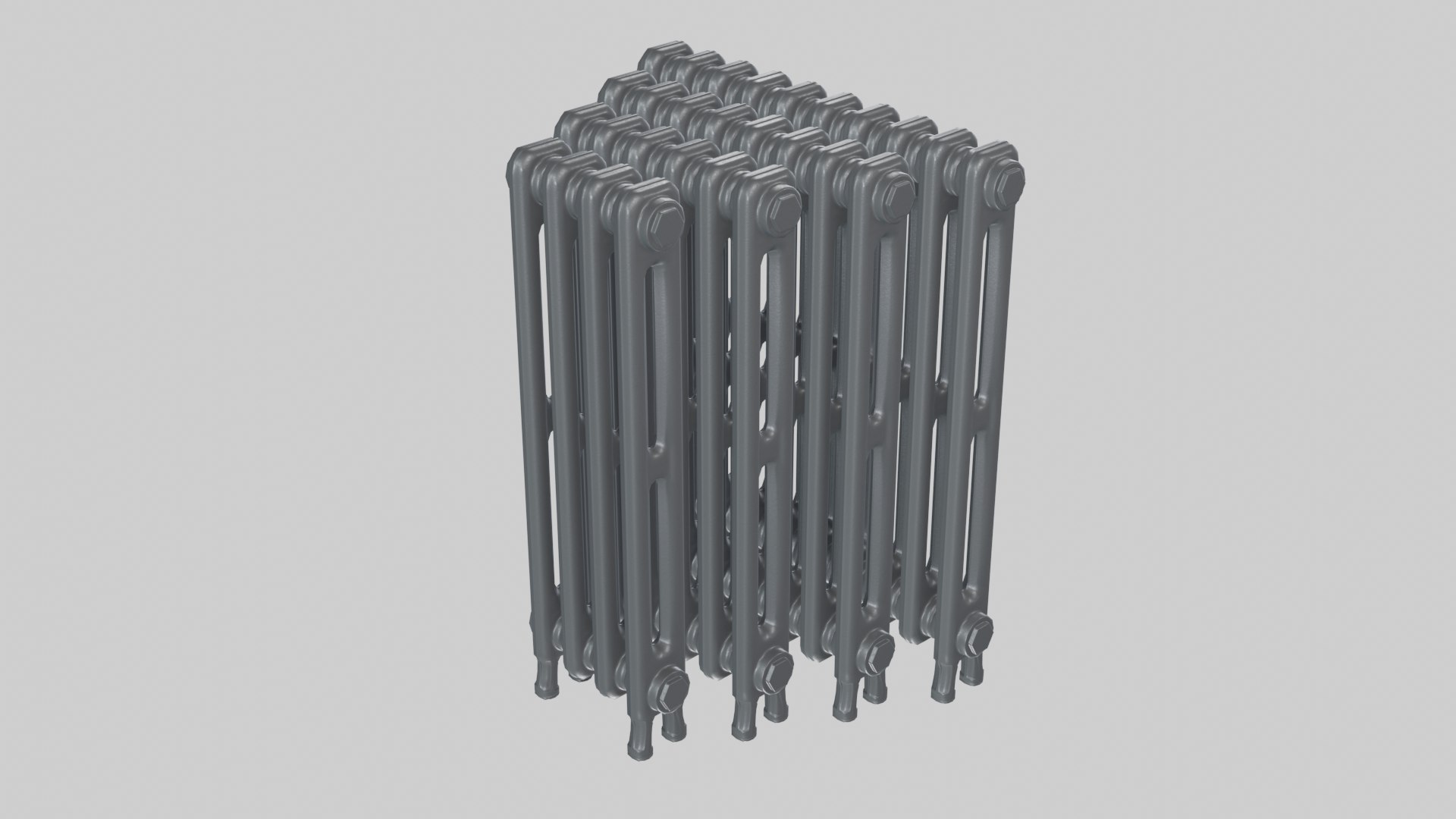 Classic Cast Iron Radiator 2C Collection 3D Model - TurboSquid 2357407