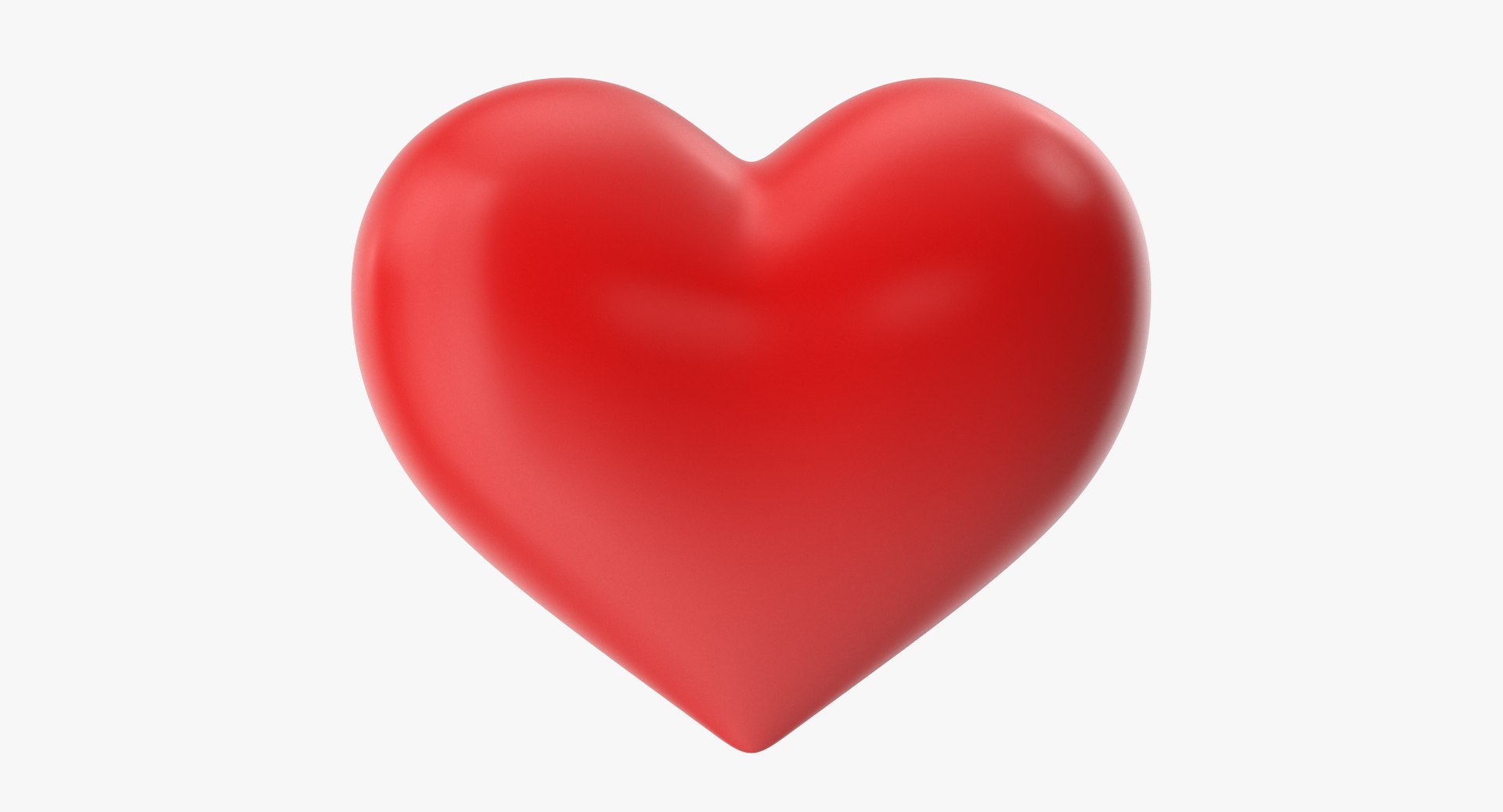 3D Red Heart - TurboSquid 1972641