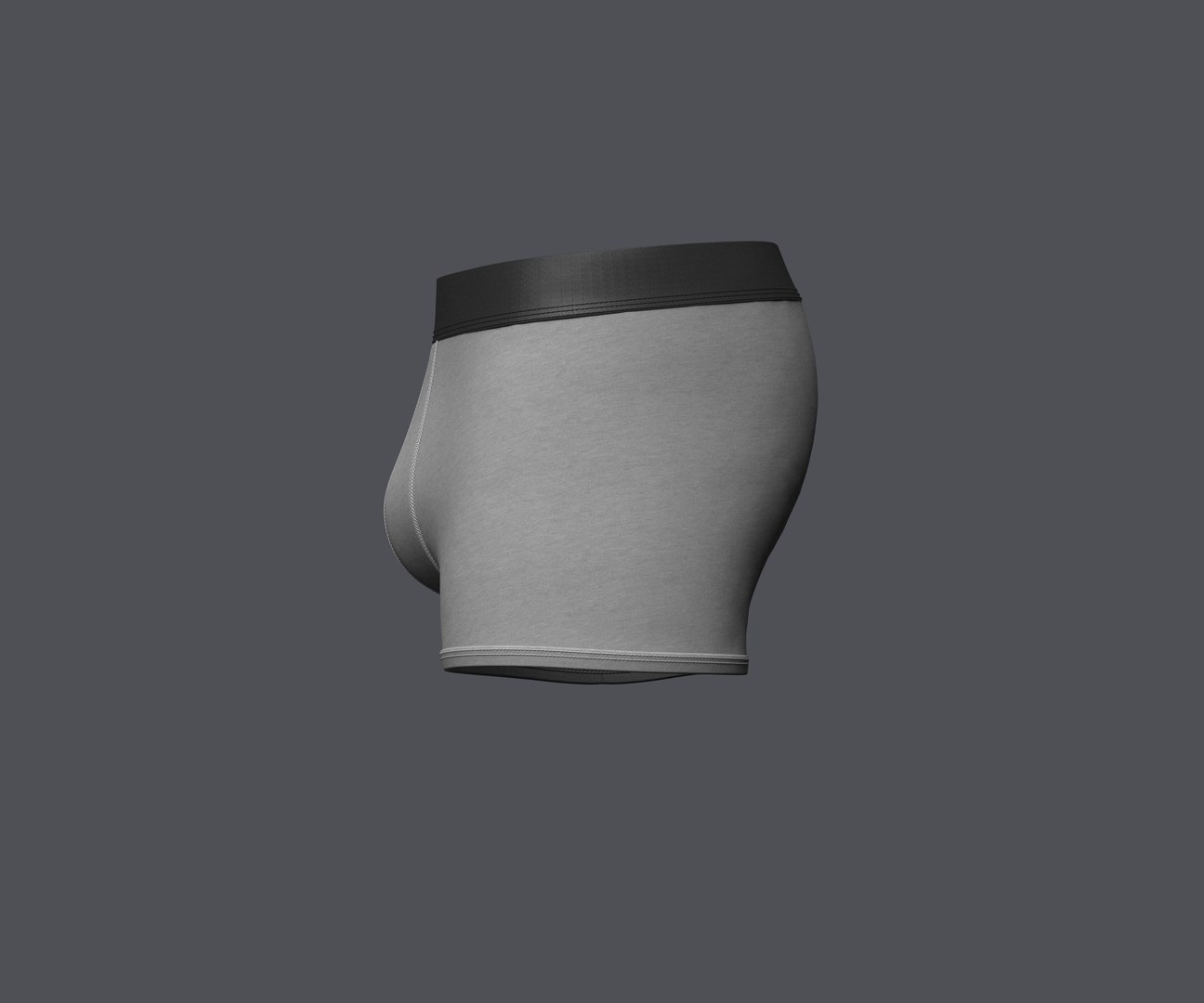 3D Mens Boxer Brief 3D Model Model - TurboSquid 2236415