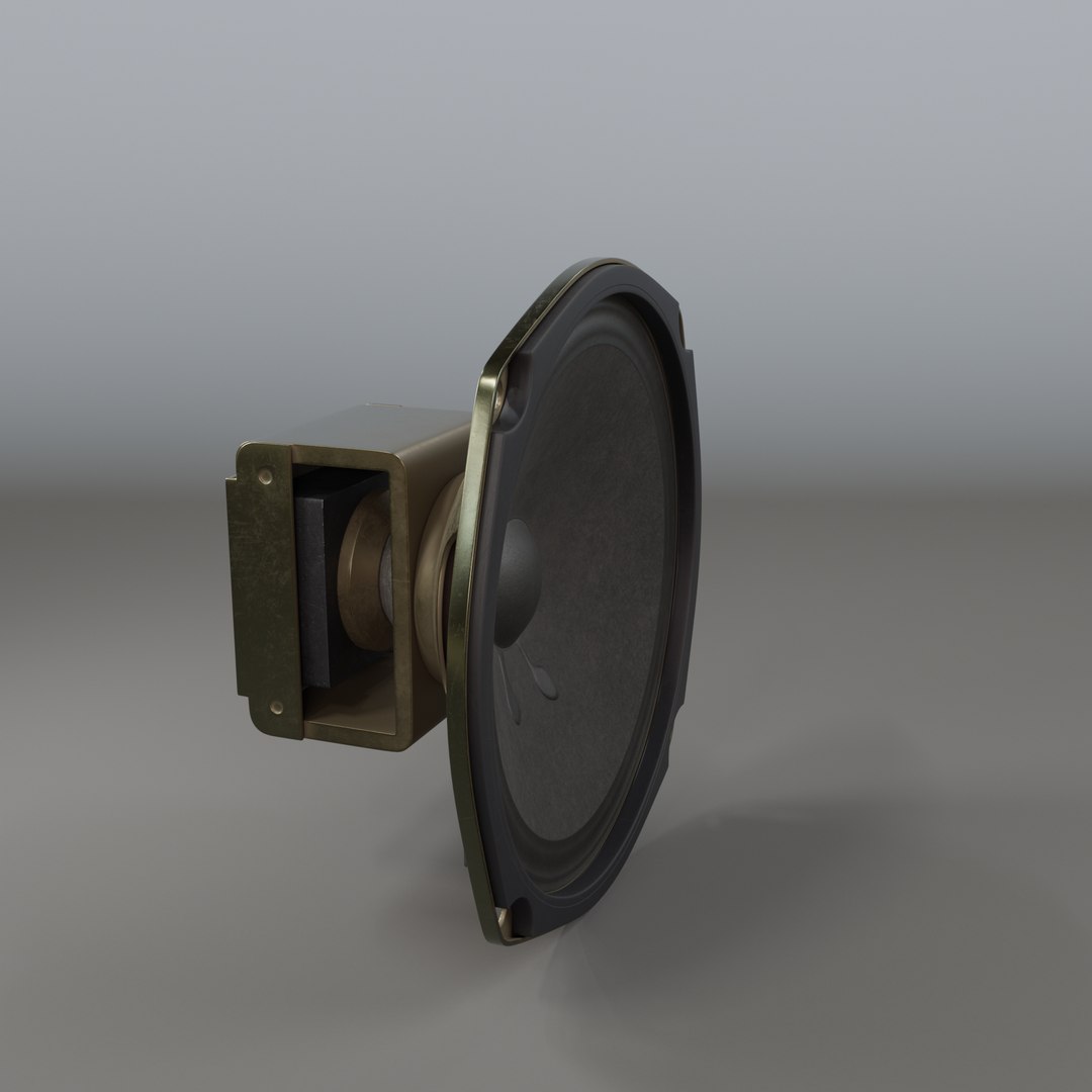 Speaker 3D Model - TurboSquid 2018372