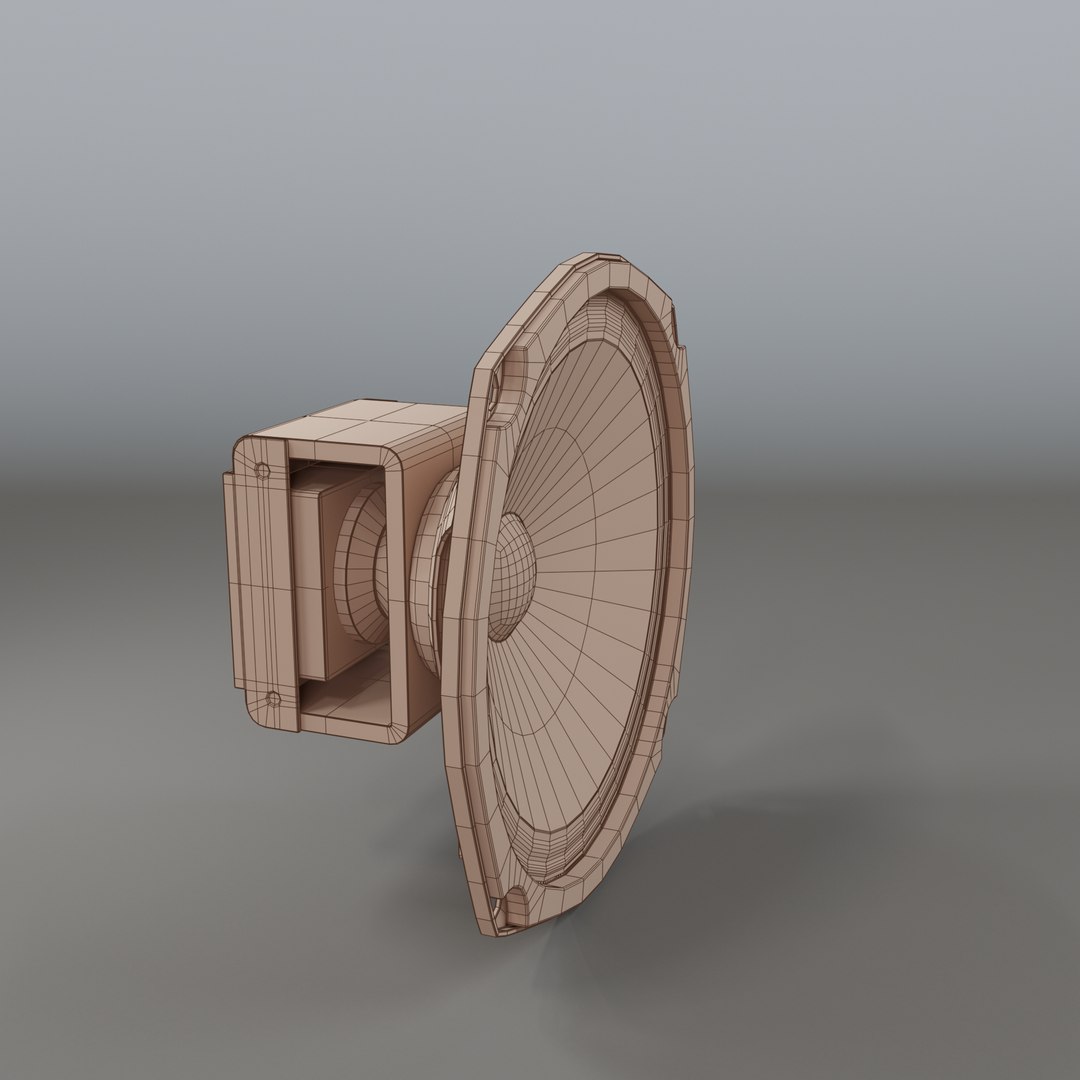 Speaker 3D Model - TurboSquid 2018372