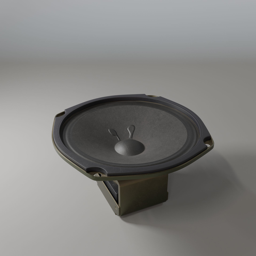 Speaker 3D Model - TurboSquid 2018372