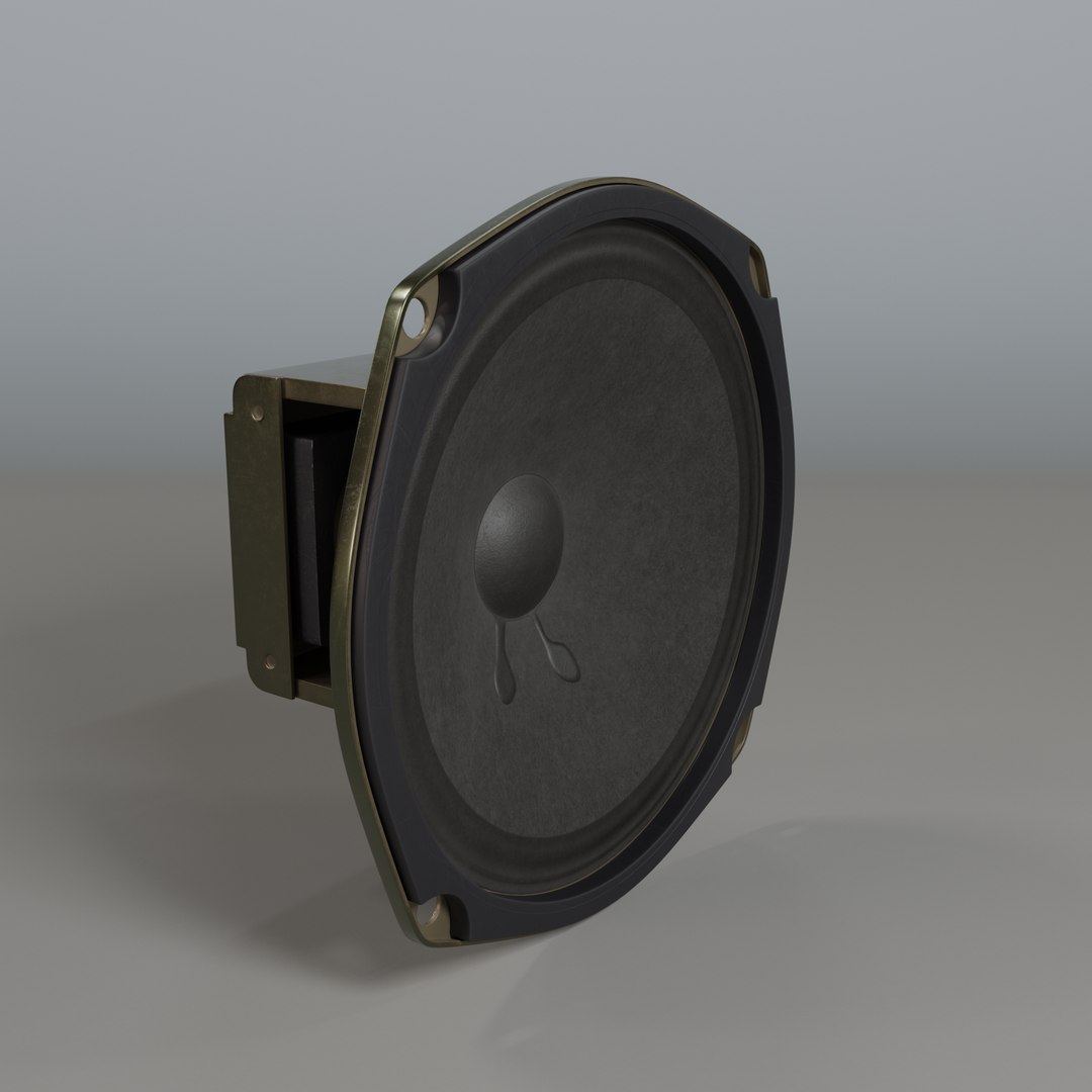Speaker 3D Model - TurboSquid 2018372