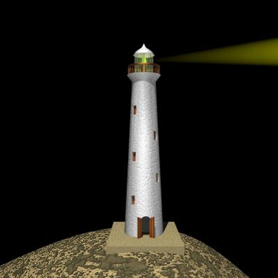 3ds Max Lighthouse Light