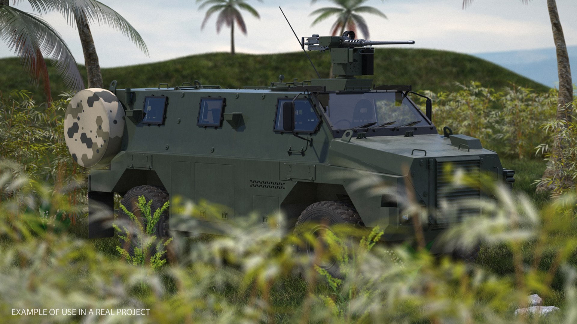 Bushmaster Protected Infantry Vehicle 3D Model - TurboSquid 1306537