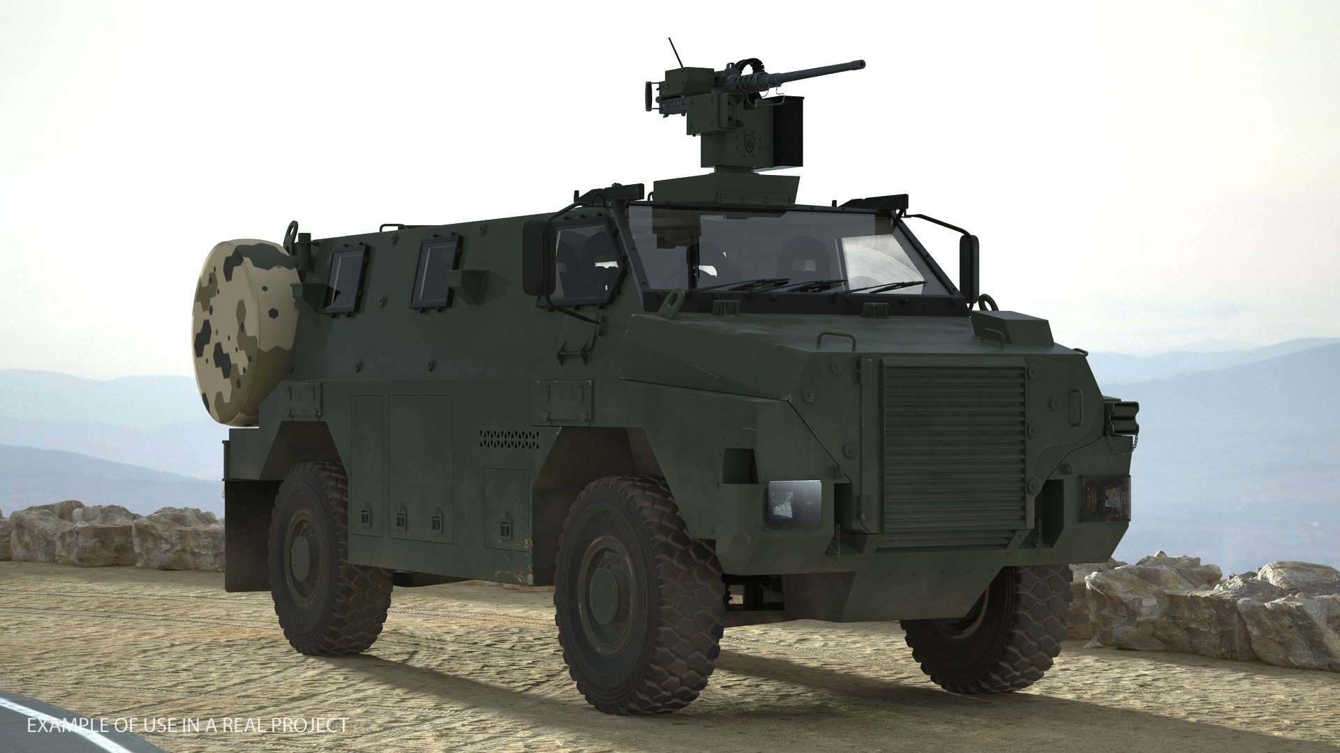 Bushmaster Protected Infantry Vehicle 3D Model - TurboSquid 1306537