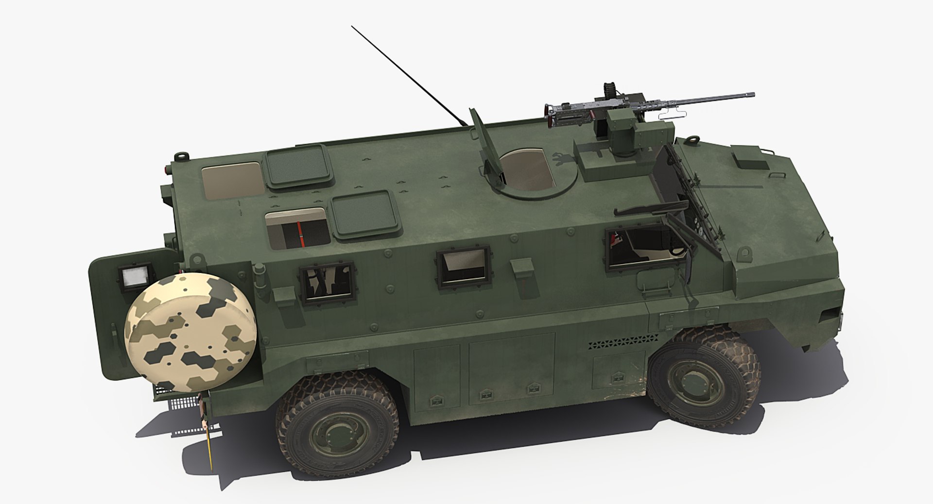 Bushmaster Protected Infantry Vehicle 3D Model - TurboSquid 1306537