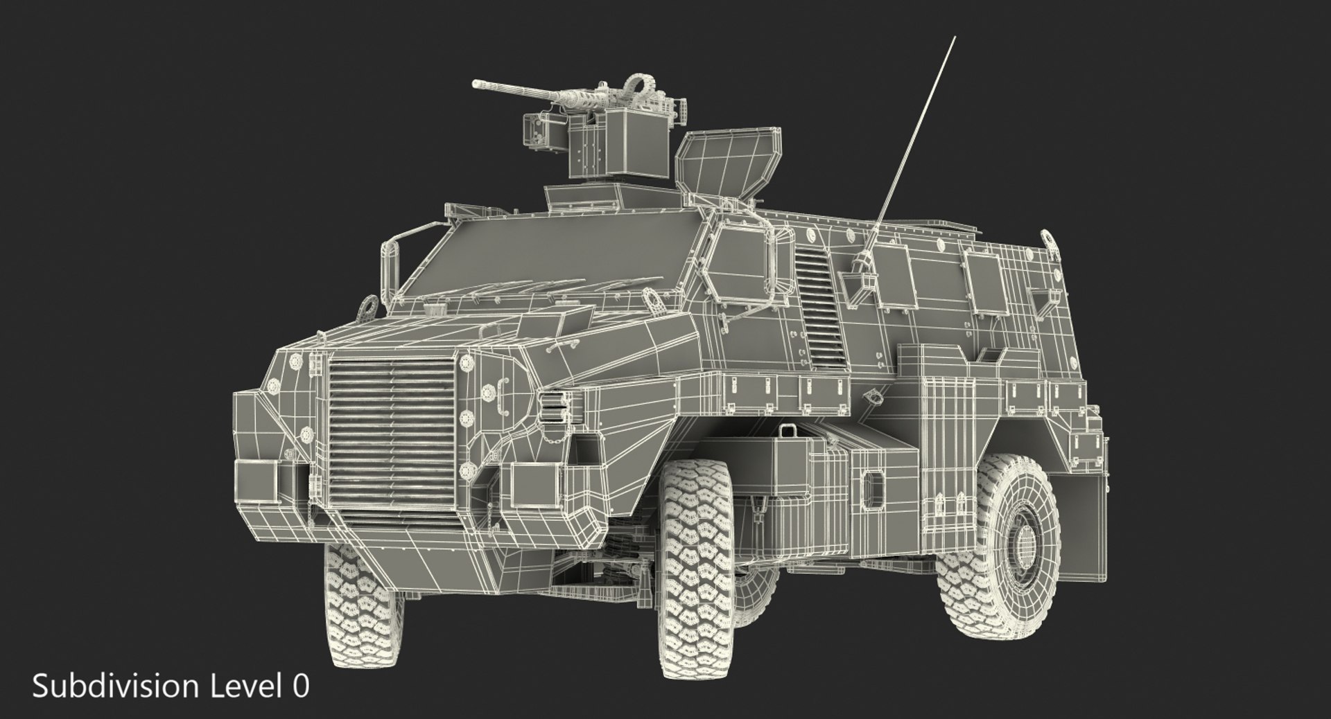 Bushmaster protected infantry vehicle 3D model - TurboSquid 1306537