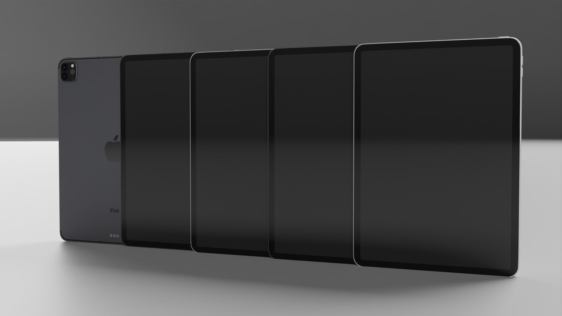 Apple IPad Pro 11inch 5th 2021 All Colors Wifi Cellular Tablet 3D Model ...