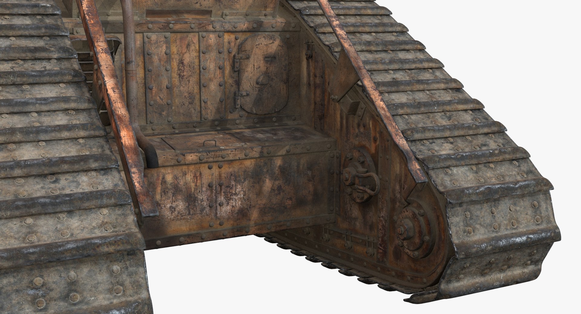 Mark Iv Wwi Tank Model - TurboSquid 1182836