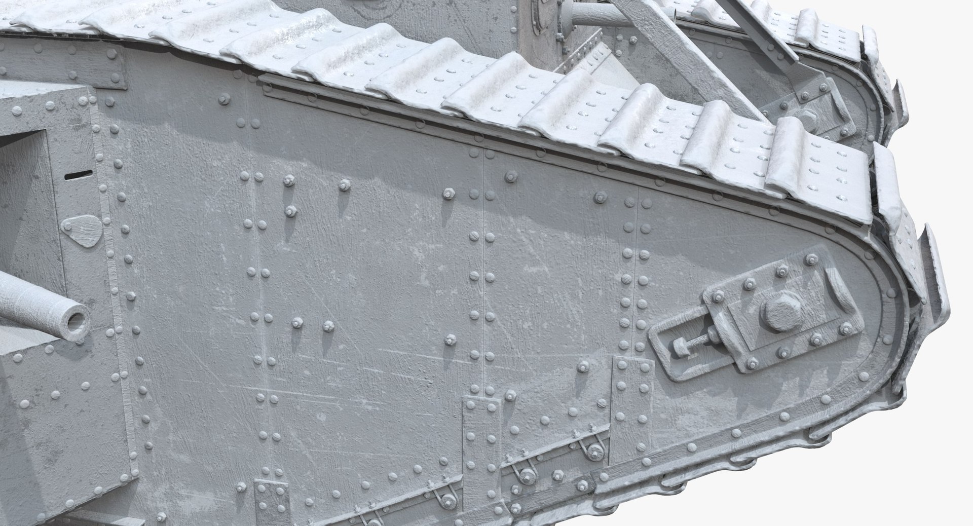 Mark Iv Wwi Tank Model - TurboSquid 1182836