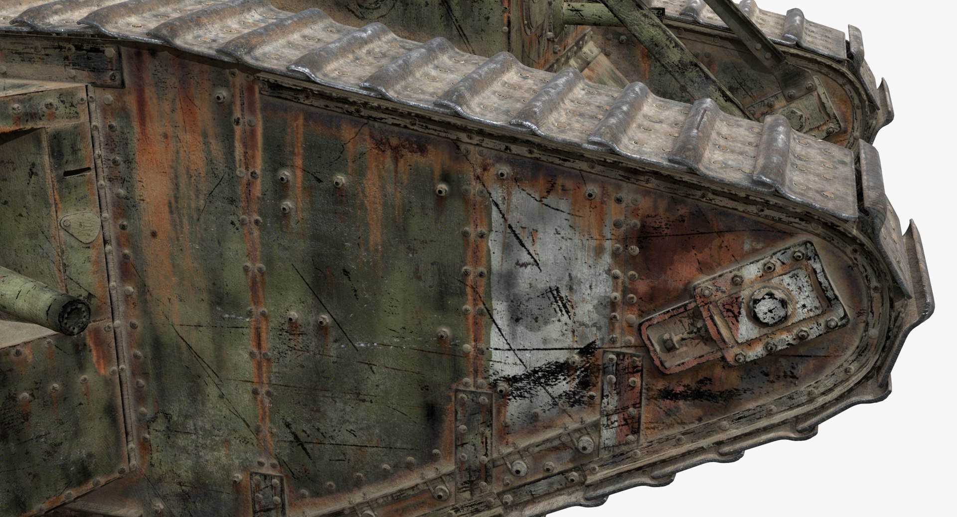 Mark Iv Wwi Tank Model - TurboSquid 1182836