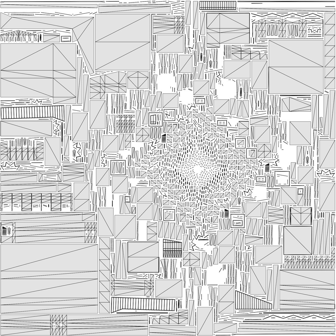 3D German Shopping Center Feneberg Game Ready PBR With LODs Model ...