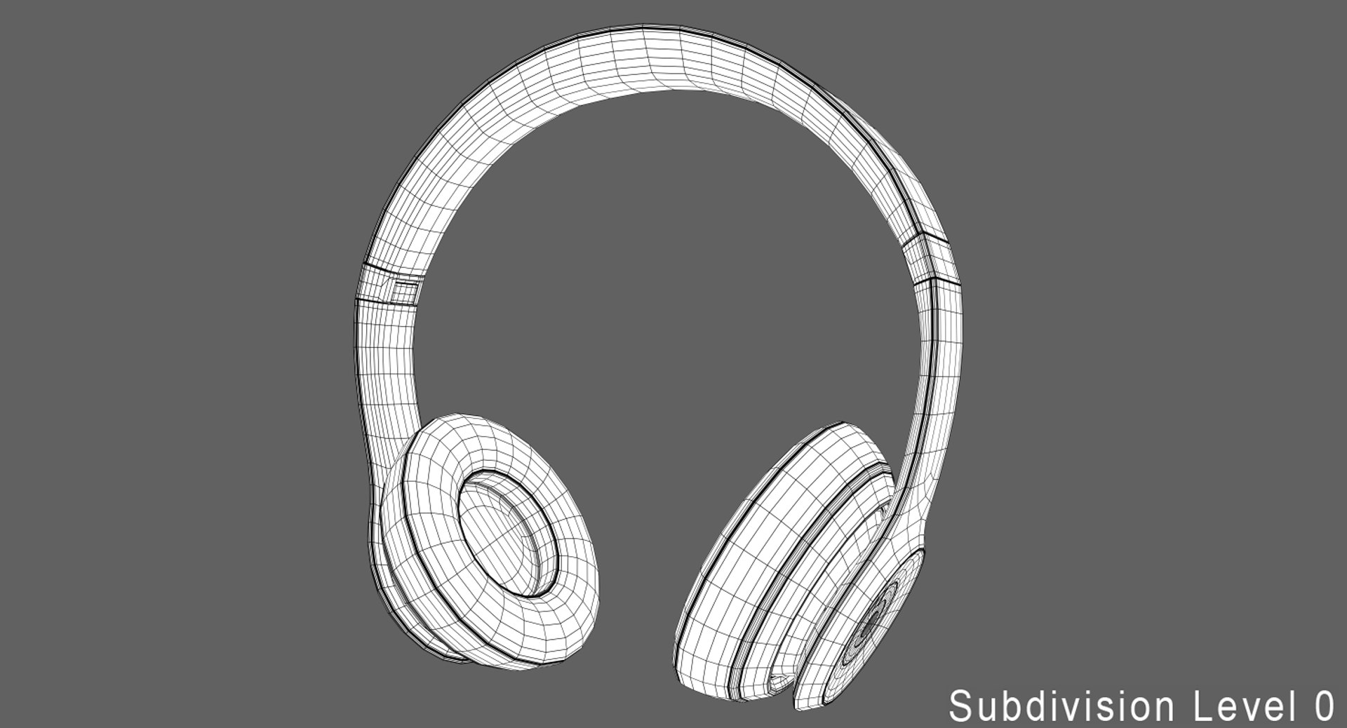 Headphones Ready Modelled 3d Model