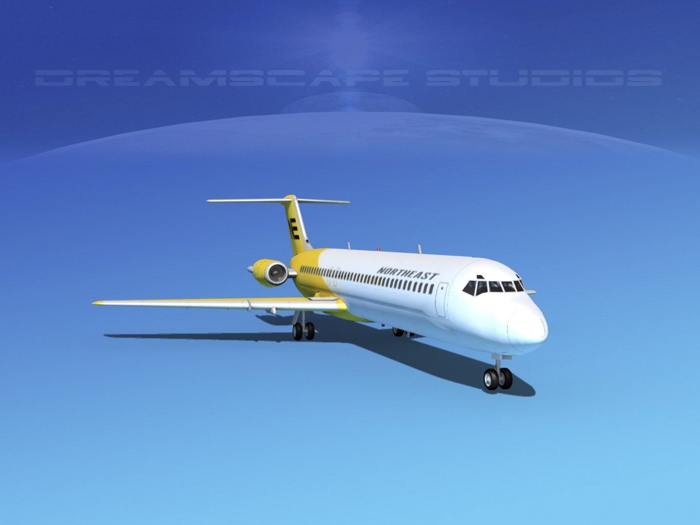 3d Model Turbines Dc-9-40