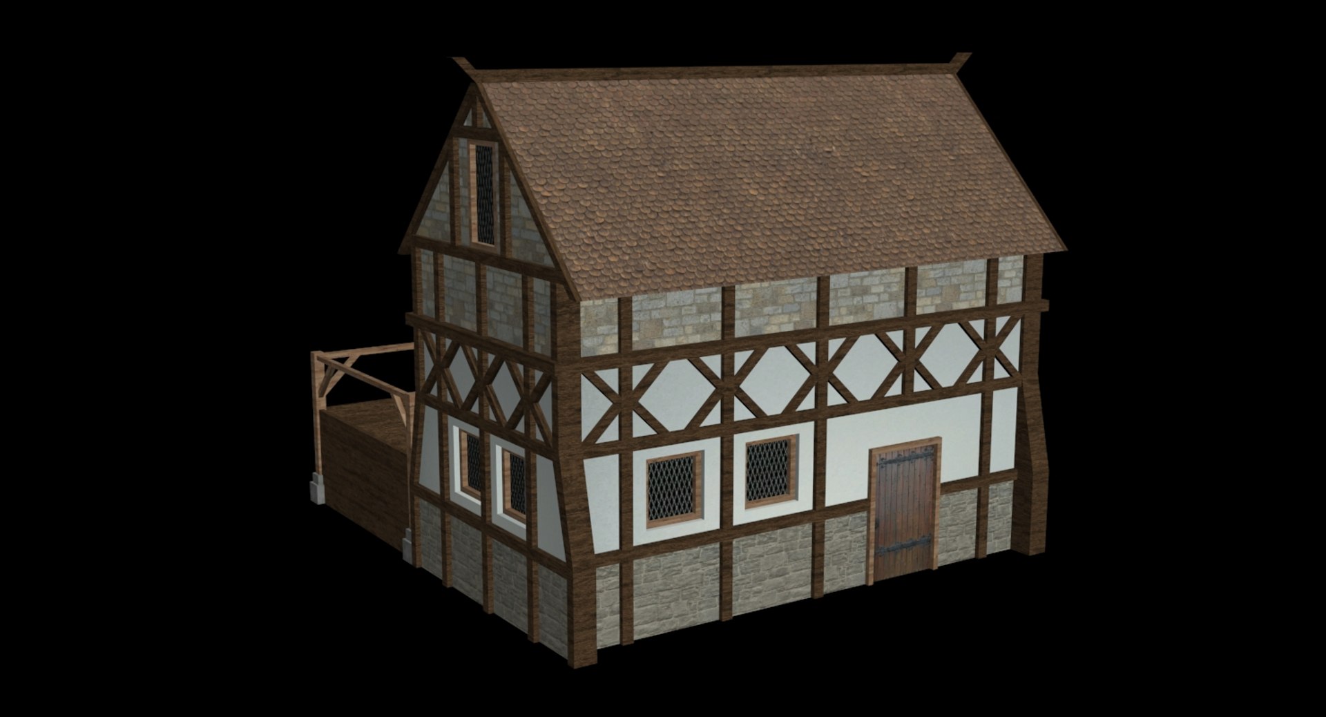 Medieval Smithy Model - TurboSquid 1409422