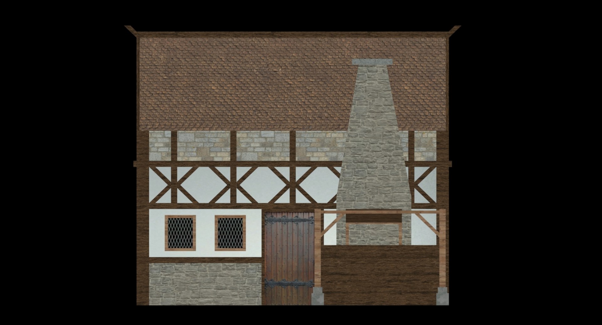 Medieval Smithy Model - TurboSquid 1409422