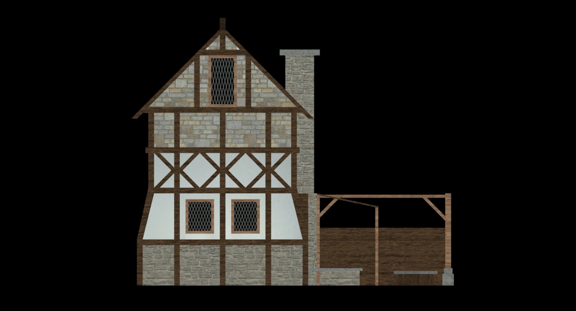 Medieval Smithy Model - TurboSquid 1409422