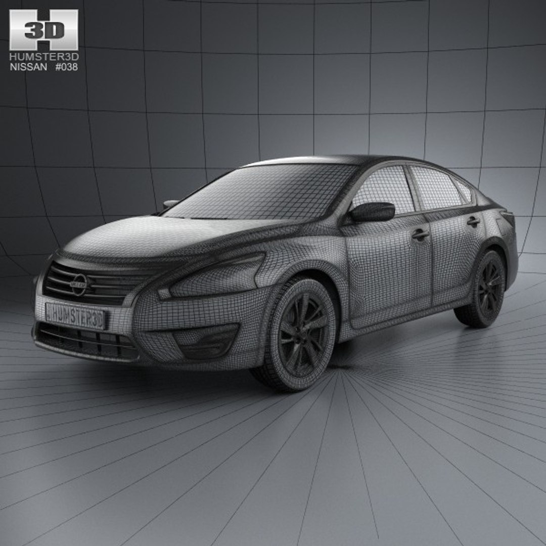 3d 2013 Altima Nissan