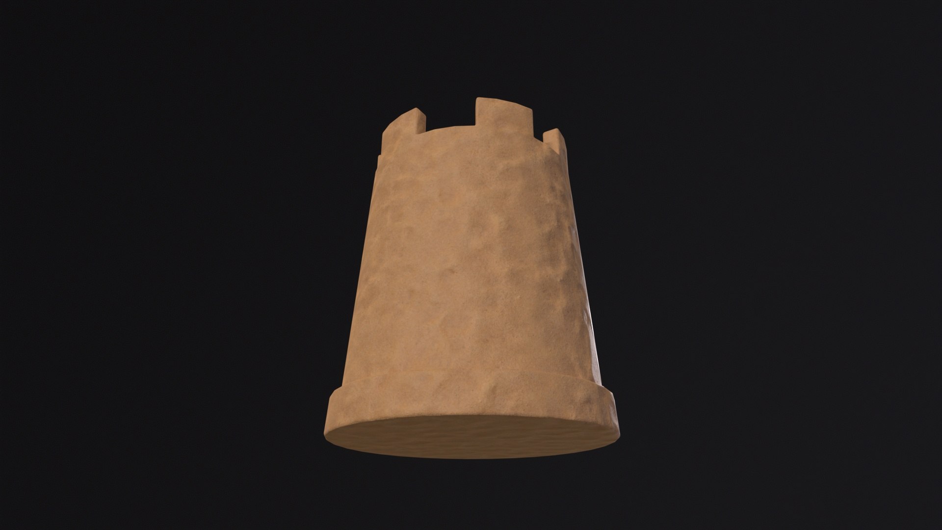 Beach Sand Tower 3D - TurboSquid 2163100