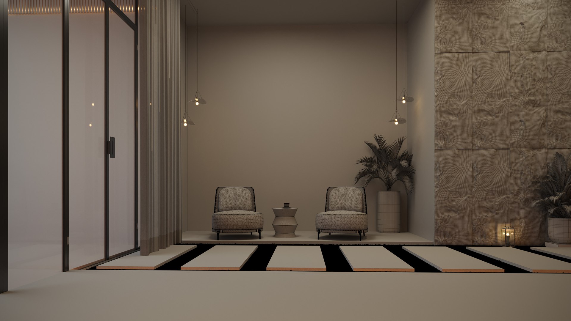 Spa And Sauna Interior 3d Model 3D Model - TurboSquid 2261155