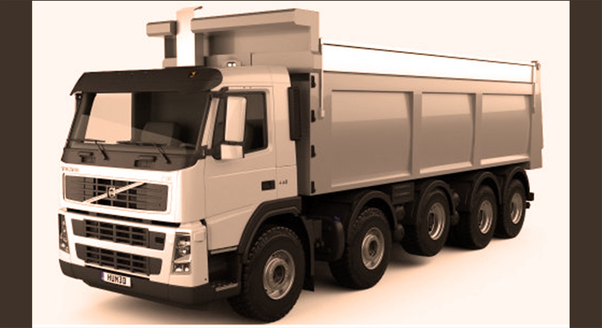 Volvo Dumper 3D - TurboSquid 1808390