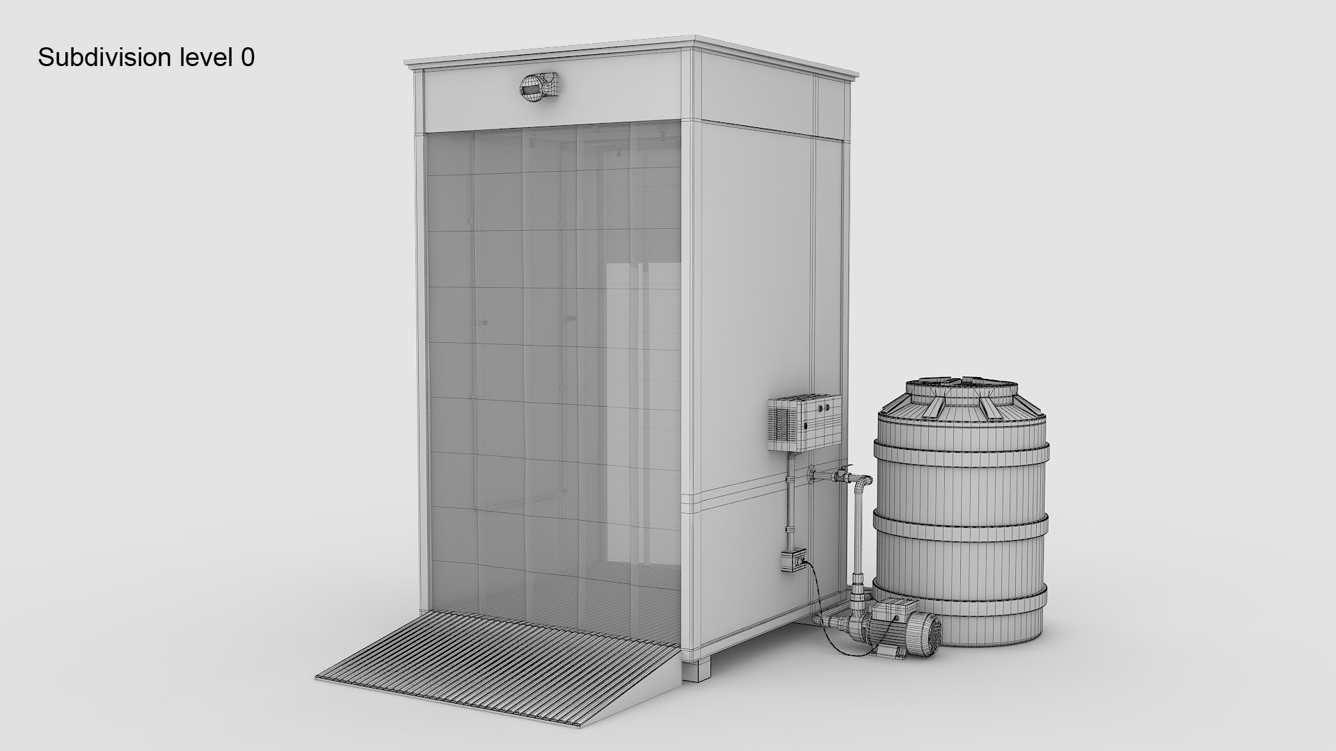Sanitizing Booth 3D Model - TurboSquid 1597430